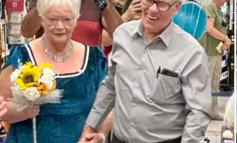 Elderly Arizona couple marry in grocery store where they first met ...